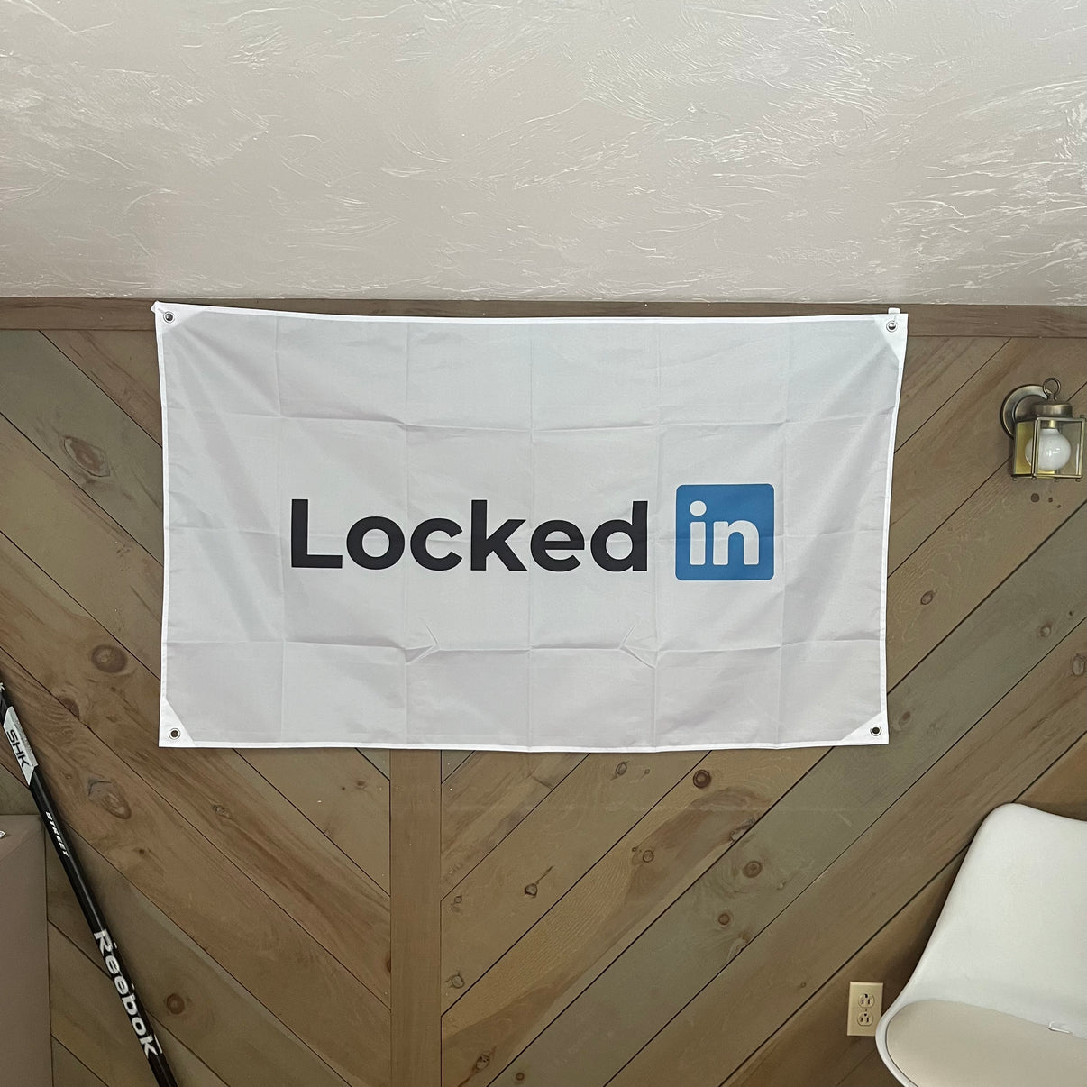 Locked In Flag | Funny Dorm Room Flag – Flagaholics